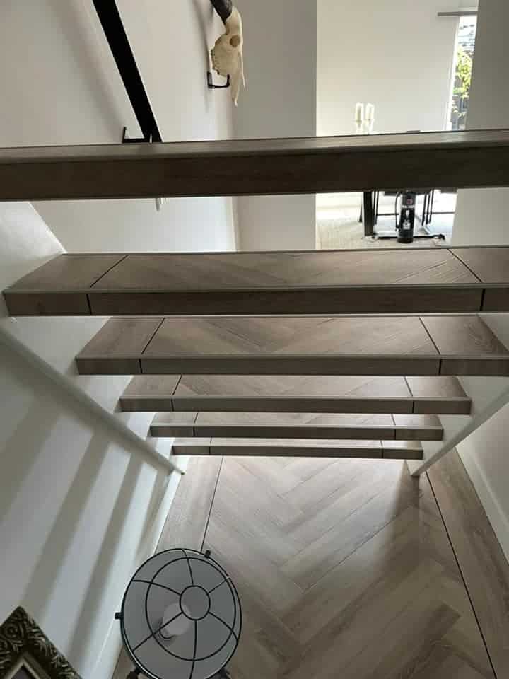 Trap Bekleden Met Pvc | Traprenovatie | Certo Vloeren